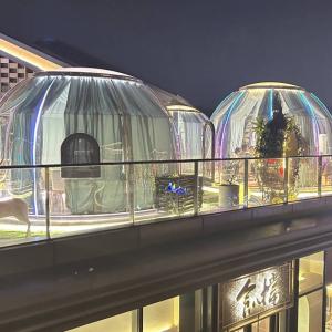 Quality Hall Effect Technology Igloo Bubble Tent 99 9 UV Resistance Transparent Dome for sale