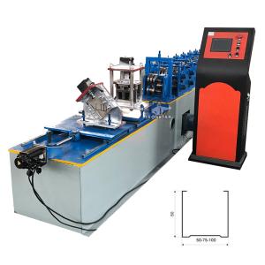Quality 7000*1400*1500mm C Channel Roll Forming Machine 15-20m/Min Speed for sale
