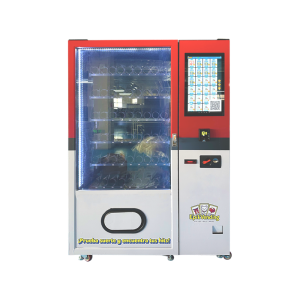 Quality Compact Pokemon Vending Machine with Customized Stickers with Card Reader for sale
