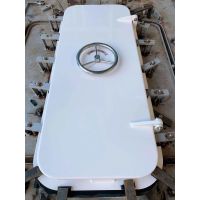 Quality Aluminum Alloy Weathertight Watertight Marine Hatch Door With Window Single Handle for sale