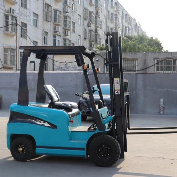 Quality Electric 2 Ton compact electric forklift Height 3-6m Solid Tire 1.2 Meters Fork Length AC Controller for sale