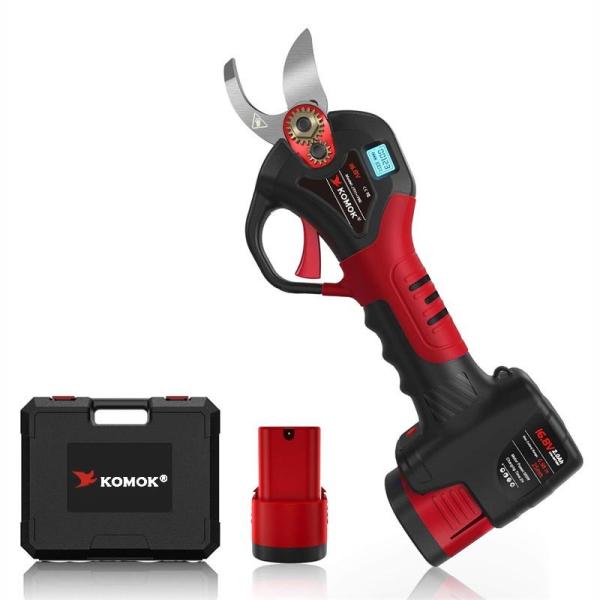 Quality LED Display Garden Cordless Pruning Shears 16.8V With 2 Rechargeable Batteries 2Ah for sale