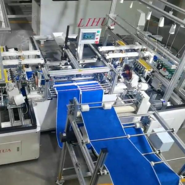 Quality 1600KG Lihua Automatic Microfiber Towel Production Equipment Cutting-Edge for sale