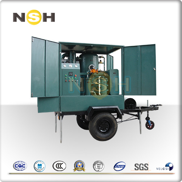 Quality Heating Drying Insulation Oil Purifier Reclamation Degassing 380V Three-Phase Insulating System for sale