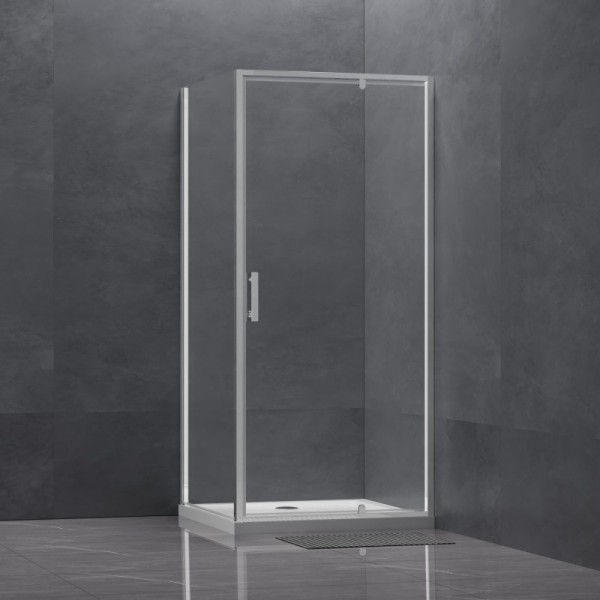 Quality Tempered Glass Shower Enclosure with Rotating Door With Frame Style 1 Piece Min.Order for sale