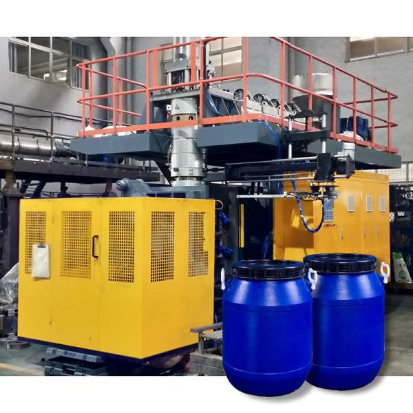 Quality Plastic Extrusion Automatic Blow Molding Machine 60L Open Top Drum Making for sale