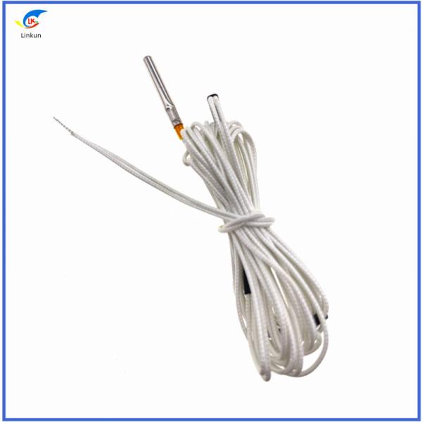 Quality Customized Automotive Grade PT100 Temperature Sensor 500C Three-Wire Thermocoupl for sale