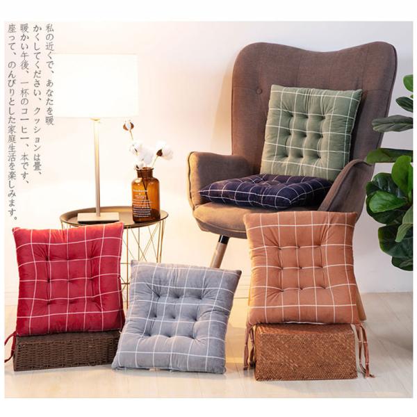 Quality Cotton Filling Plush Chair Cushions High Elasticity Skin Friendly 40 - 50CM for sale