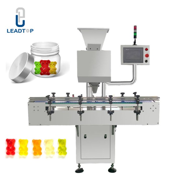 Quality 10-500ml Square Plastic Bottle Tablet Counting Machine with 15 Capacity for sale