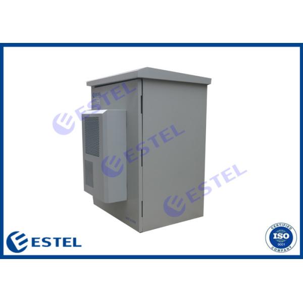 Quality Steel IP55 19inch Rack Pole Mount Weatherproof Enclosure for sale