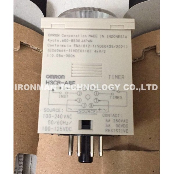 Quality Omron H3CR-A8E Analog Set Solid State Timer 100-240VAC / 100-125VDC for sale