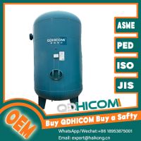 Quality High Volume Vertical Air Storage Tank Carbon Steel Sandblasting For Pneumatic for sale