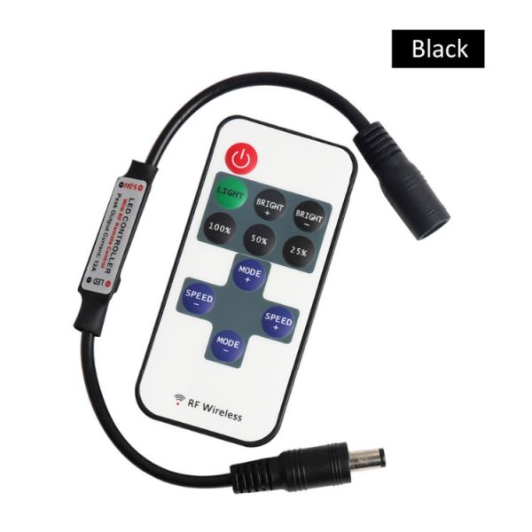 Quality Mini Monochrome LED Light Controller , RF Wireless Controller With 11 Key OEM for sale