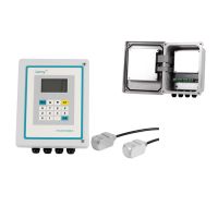 Quality Wall Mounted Transit Time Flow Meter Strong Adaptive Ability For Full Pipe for sale