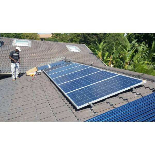 Quality Short Rail Module System Support  Solar PV Panel Metal Roof Mounting Systems Anodized Aluminum Material for sale