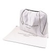 china Small Custom Cotton Drawstring Bags Bulk With Shoe Compartment Machine Washable