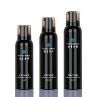 Quality Cylinder PET 180ml 200ml Packaging Black Foam Soap Dispenser Bottle Pump Airless for sale