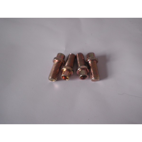 Quality Non standard double head hex bolts with drilled holes used in treadmill for sale