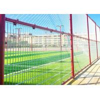 Quality Iron 565/868 Double Wire Welded Fence PVC Coated Red Green for sale