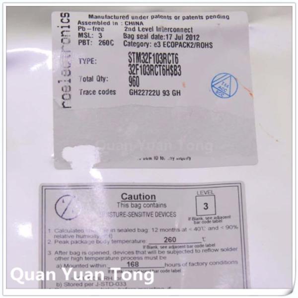 Quality STM32 ARM STM32F103RCT6 STM32F103 Price STM32F Microcontroller 32 Bit Flash for sale