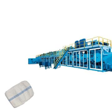 Manufacturer Disposable Ultrasonic Automatic Adult Diapers Making Machine South