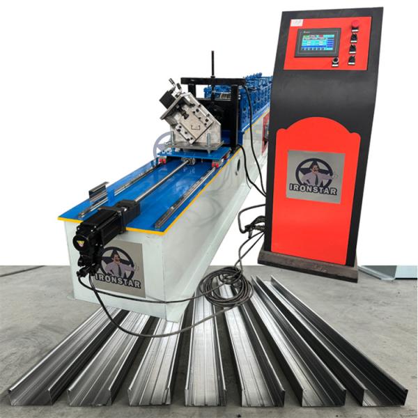 Quality 60*27 mm CD c stud roll forming machine in Albania C stud roll forming machine C for sale