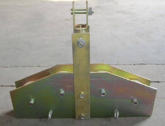 20kN OPGW Cable Pulley Block - Side View