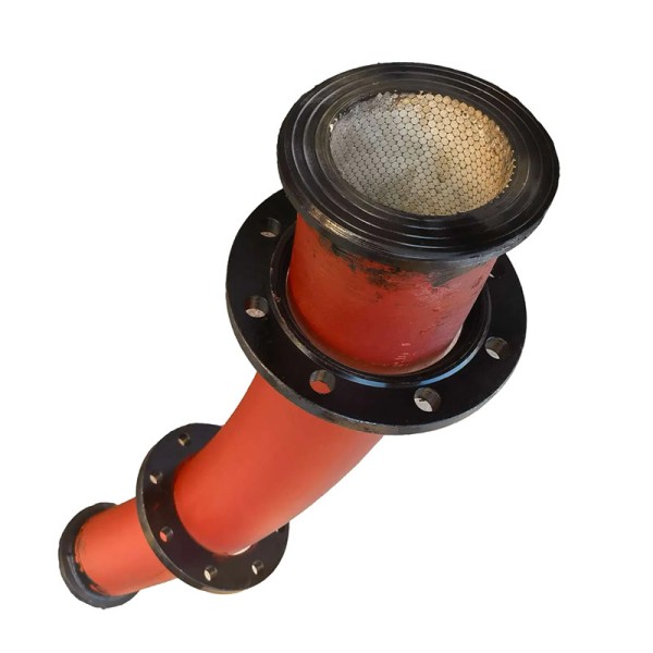 Quality Flexible Ceramic Lined Rubber Hose Ceramic Coating Wear Liners for Mining for sale