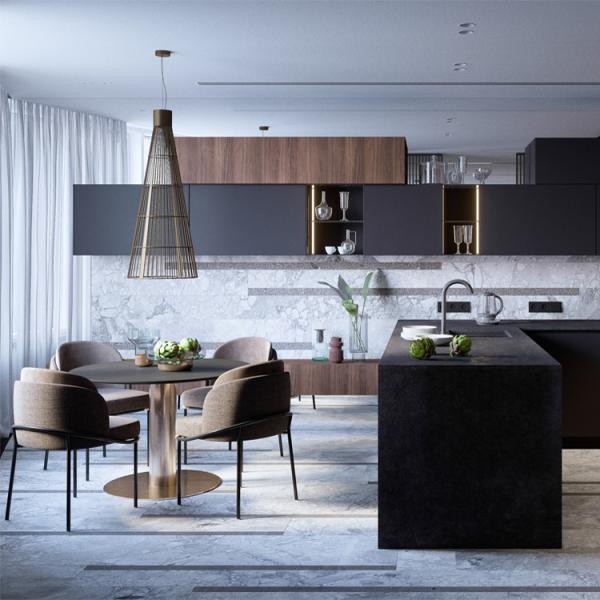 Quality PVC Wooden Modular Kitchen Cabinets for sale