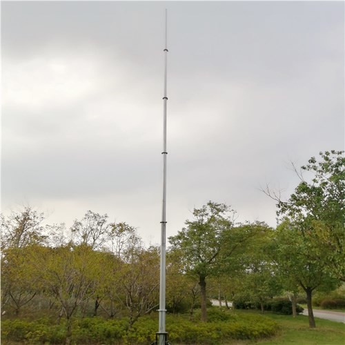 Quality Lightweight 6M 18M Movable Antenna Mast Tower for sale