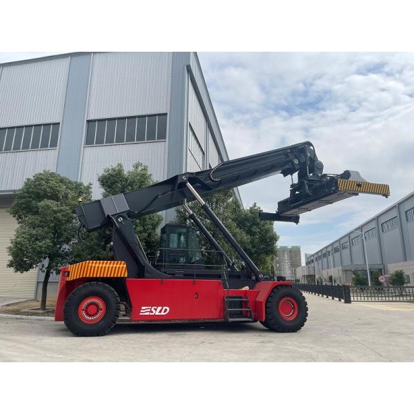 Quality 45000kg Container Reach Stacker With QSM11-330 Engine for sale