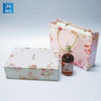 Quality Foil Stamping 157g Art Paper Wine Cocktail Lid And Base Boxes for sale