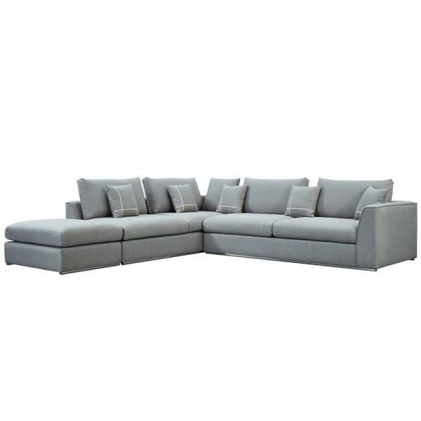 Quality Convertible Folding Luxury Corner Sofa Practical Adjustable Height for sale