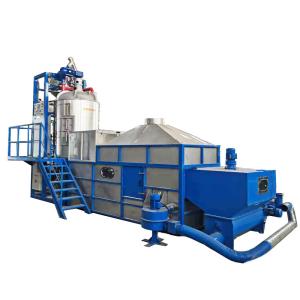 Quality Batch Polystyrene EPS Pre Expander Machine 7380x3000x4500mm for sale