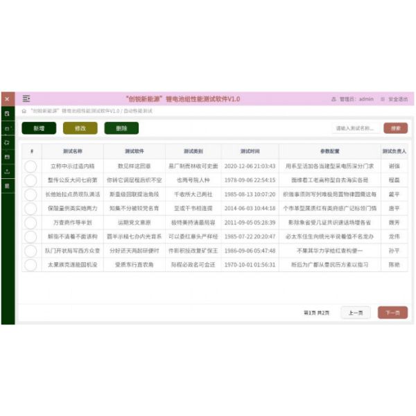 Quality Lithium Battery Pack SMPS Testing Software Check Power Supply for sale