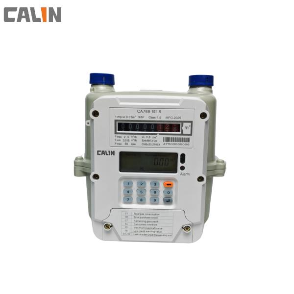 Quality Anti Magnetic Interface STS Gas Prepayment Meter Aluminum Body for sale