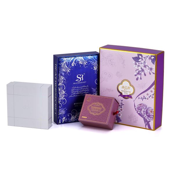 Quality Custom Accessories Eco-Friendly Box for Luxurious Face Cream Skincare Serum for sale