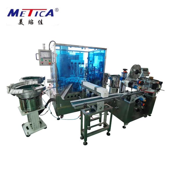 Quality 30ml Hand Sanitizer Monoblock Filling And Capping Machine PLC Control for sale