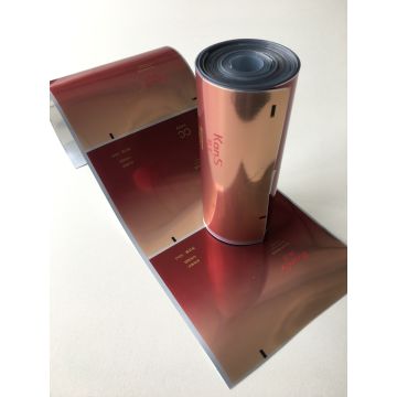 Quality Wine Red Vacuum Aluminized PET CAL Laminated Web For Pharmaceutical for sale