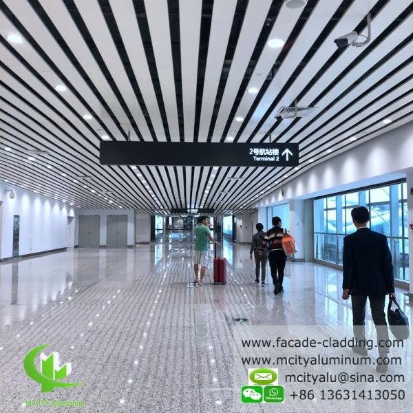 Quality Powder Coated Fireproof Aluminum Ceiling Tile with Customizable RAL Colors for Interior and Exterior Use for sale