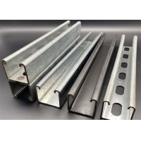 Quality Unistrut Strut C Channel Metal 304ss Steel 41x82 Pre-Galvanized for sale