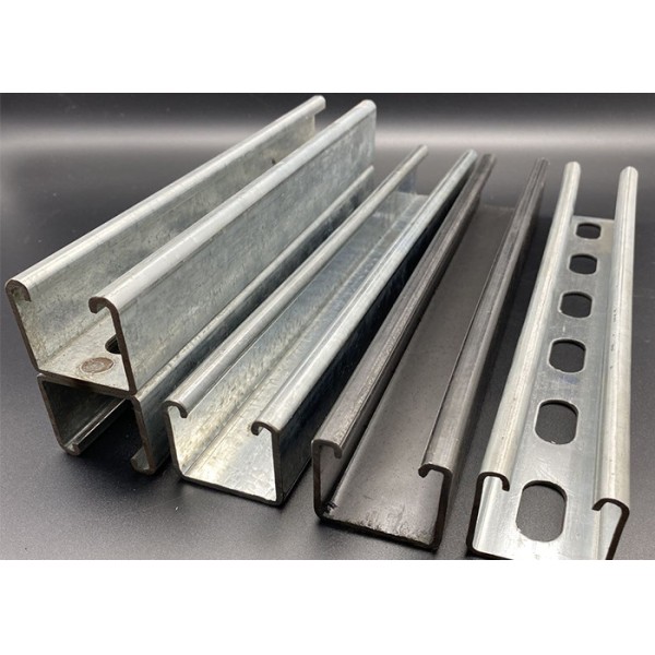 Quality Unistrut Strut C Channel Metal 304ss Steel 41x82 Pre-Galvanized for sale
