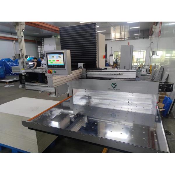Quality PLC Control Double Rail Paper Loading Machine With Aluminum Alloy Platform for sale