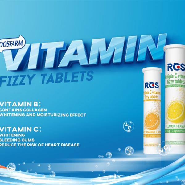 Quality Vitamin B Fizzy Tablet Cola Flavor Bubble Candy for sale
