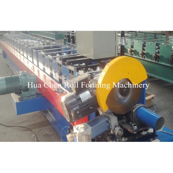 Quality Rainspout Sheet Metal Roll Forming Machine ISO / CE For Tube Bending for sale