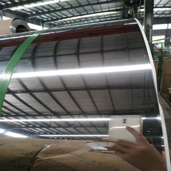 Quality Mirror Finish 304 Stainless Steel Cold Rolled Coils  ASTM EN 3.1 1219mm for sale