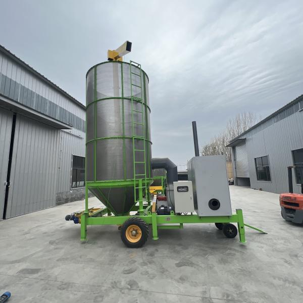 Quality 10 Tons Portable Mini Pulses Dryer Machine Remote Area Cheap Small Dryer Machine for sale