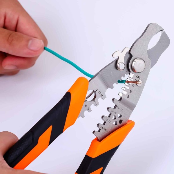 Quality 20GP Commercial Electric Wire Cable Stripper Pliers Multi Purpose OEM for sale
