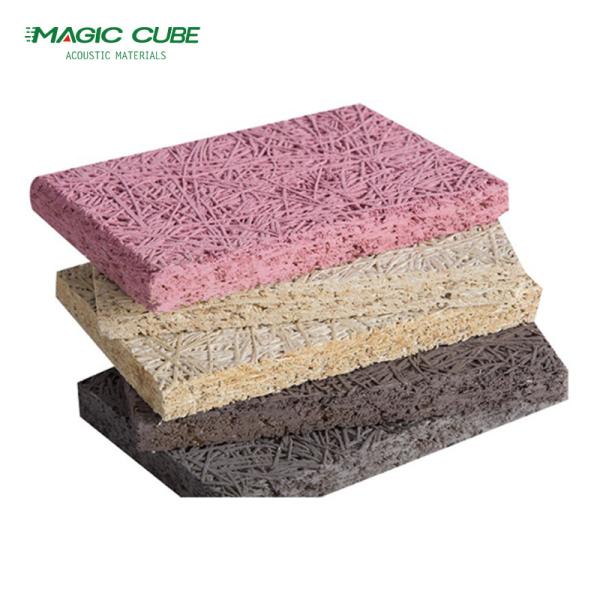 Quality Lightweight Wood Wool Board Ceiling For Office Building Soundproofing for sale
