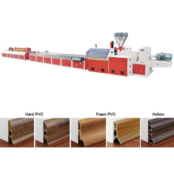 Quality Ceiling Panel PVC Sheet Production Line , PLC Control UPVC Window Making Machine for sale